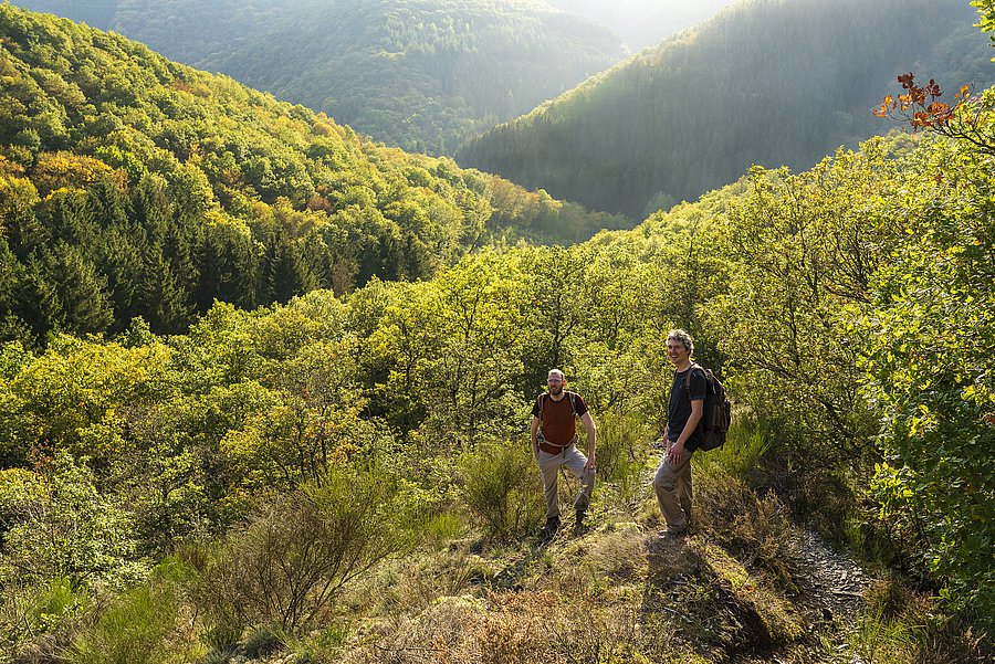 Walking with friends - Escapardenne Lee Trail - Visit Luxembourg
