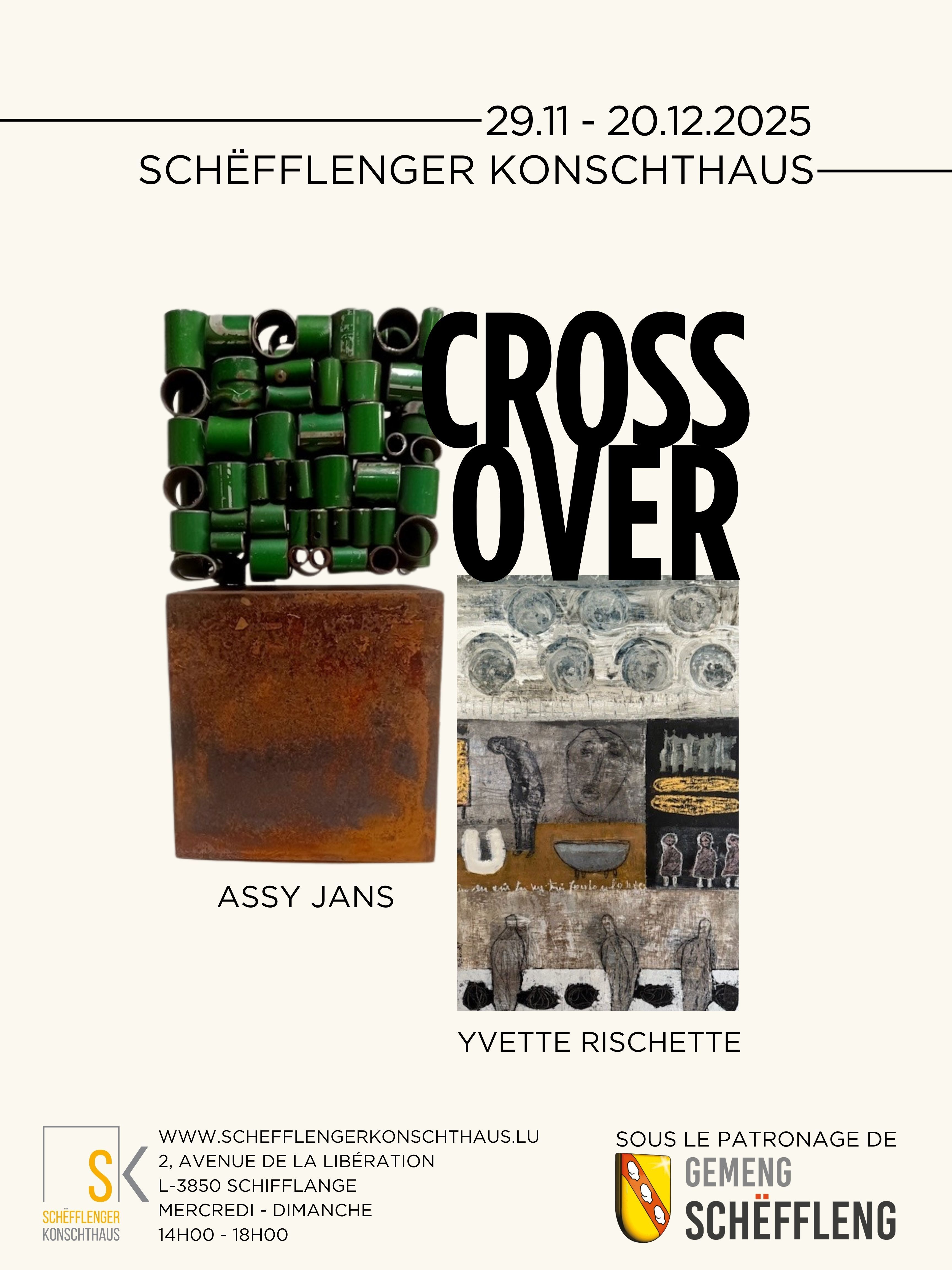 «CrossOver» - Yvette Rischette & Assy Jans - Visit Luxembourg