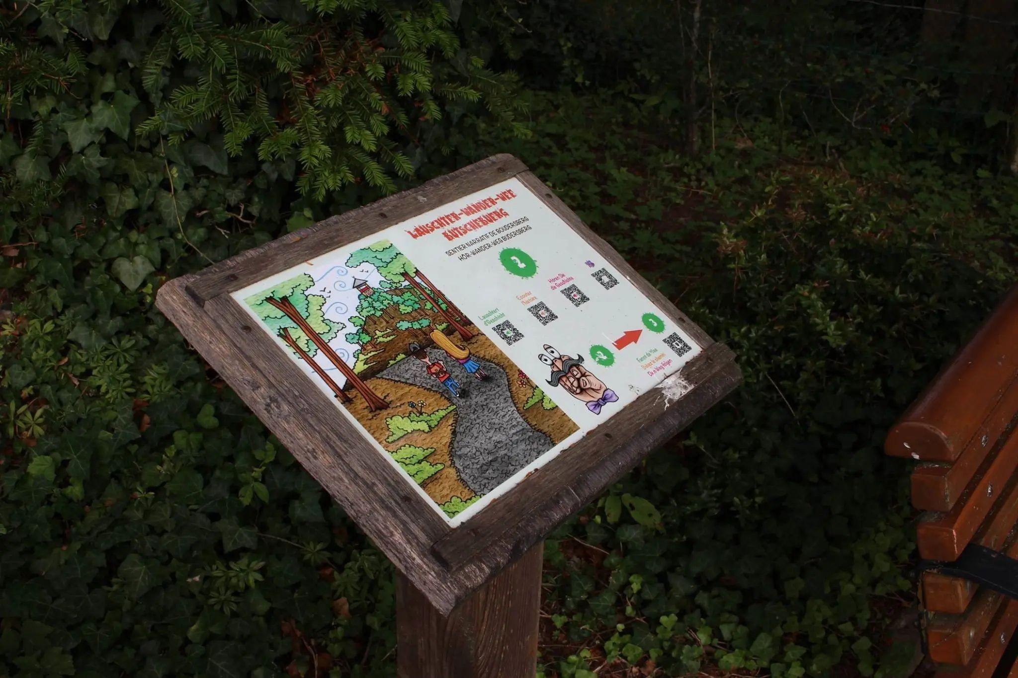 Didactic path "Lauschter-Wanderwee Butschebuerg" Audio and hiking trail ...