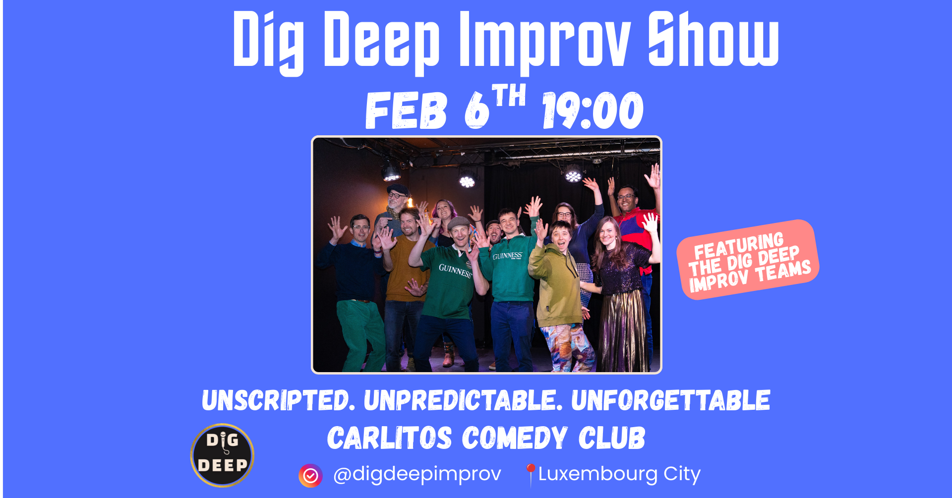 Dig Deep Improv Show & Jam - Visit Luxembourg