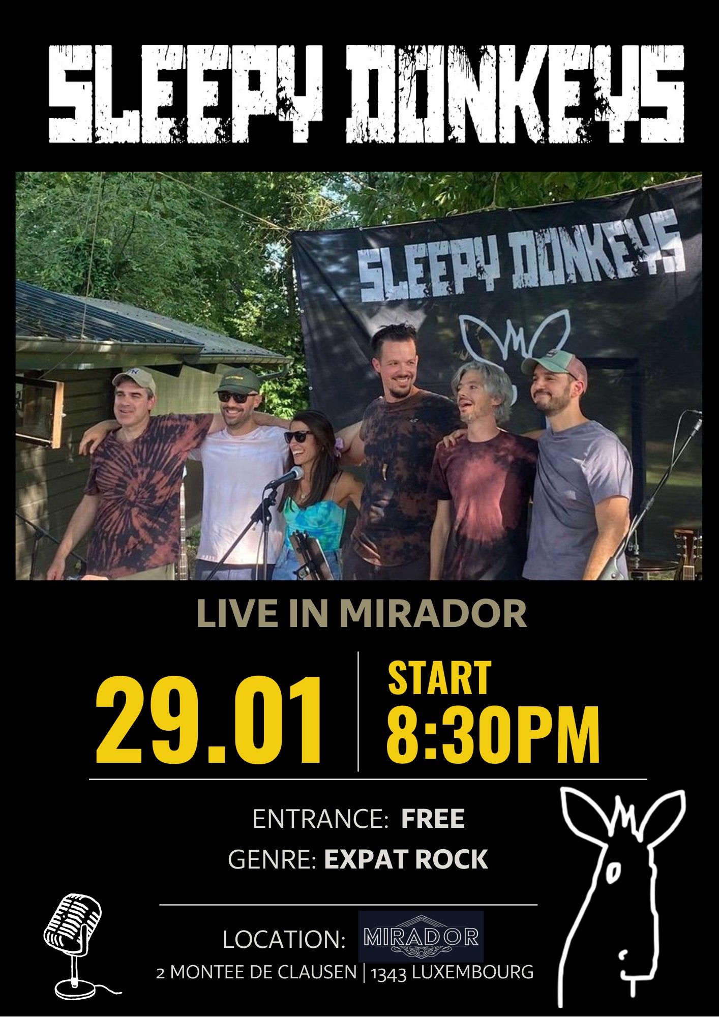 Sleepy Donkeys [Live Music Concert] - Visit Luxembourg