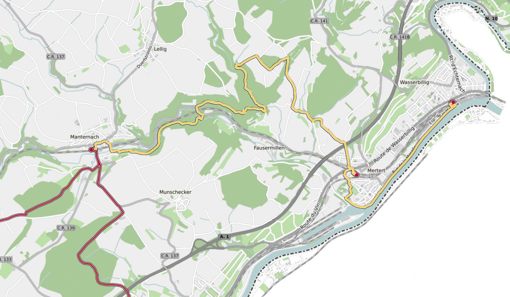 43 Bahnhof zu Bahnhof Manternach - Mertert - Wasserbillig - Visit ...